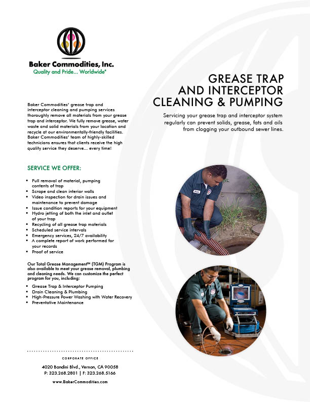 Grease Trap & Pumping Service | Grease Interceptor Cleaning