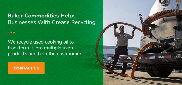 Economic Benefits of Grease Recycling for Businesses?